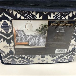 Pendleton | Bedding | Pendleton 0 Cotton Flannel 3 Pc Twin Sheet Set ...